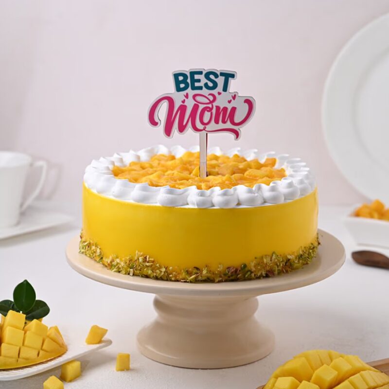 Mango Pistachio Dream Cake – Luxurious Tropical Cake for Mom | EarthCake